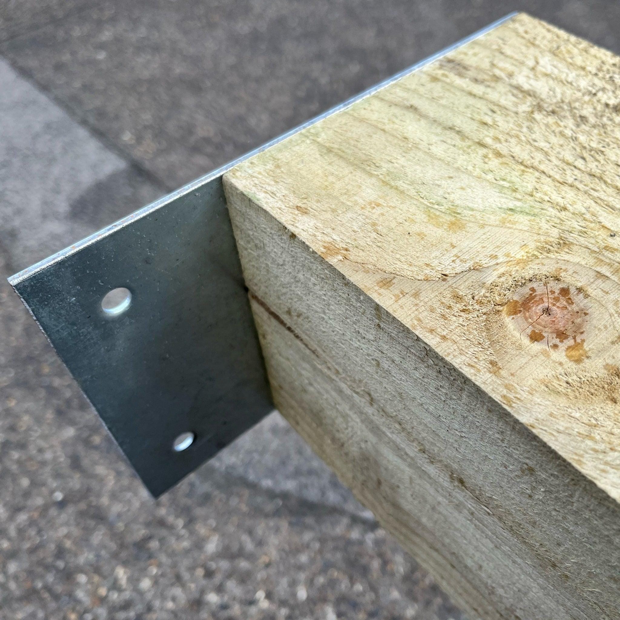 Heavy Duty Timber Box Pergola Complete DIY Kit, Tanalised Redwood Timb ...