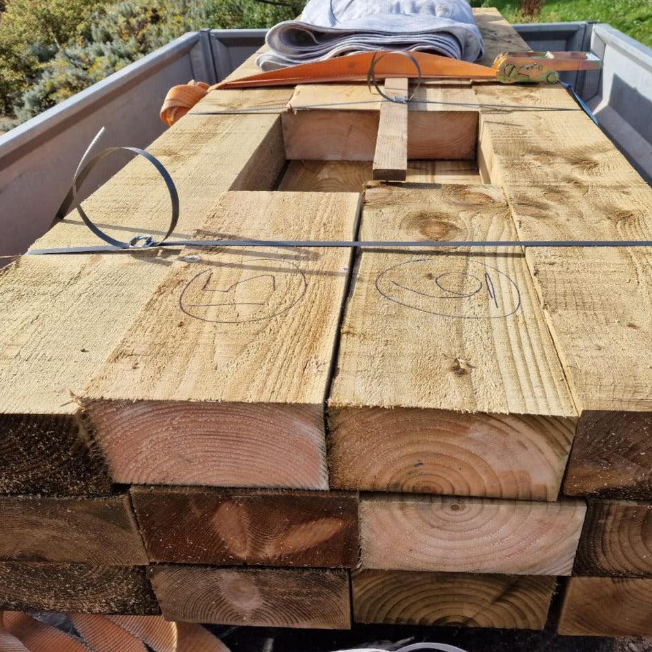 Wooden Sleeper Koi LayzeePond® With Window | 200mm walls – Layzee Living