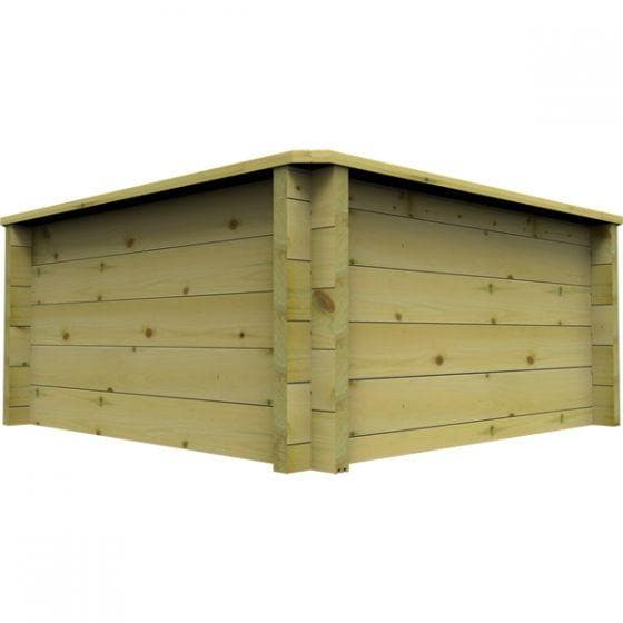 228 Gallon Wooden Fish Pond, 1.5M X 1.5M, 697mm high, 1035 litres ...