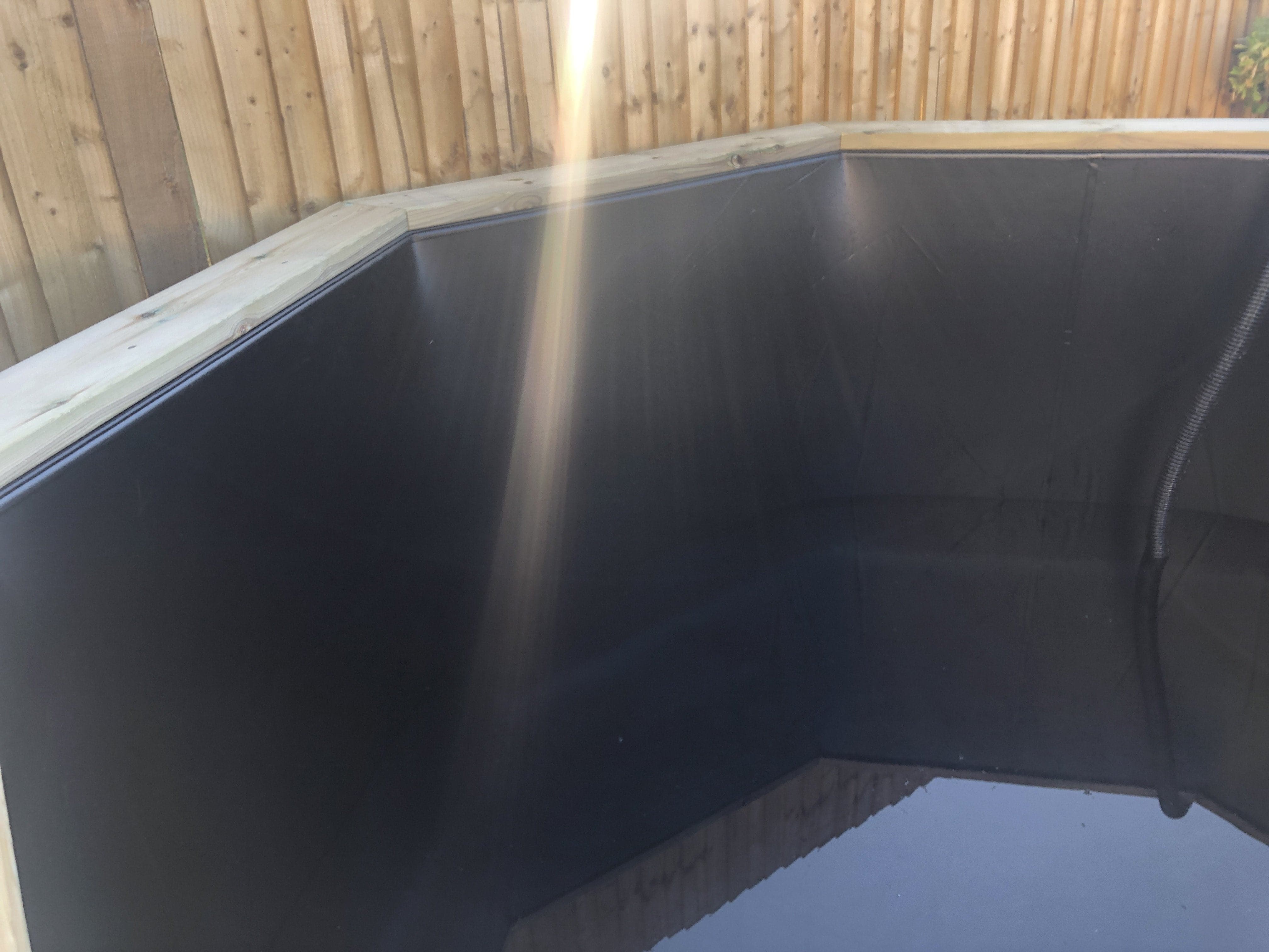 6ft Octagonal Wooden Pond Kit - Easy, Durable & Stunning!