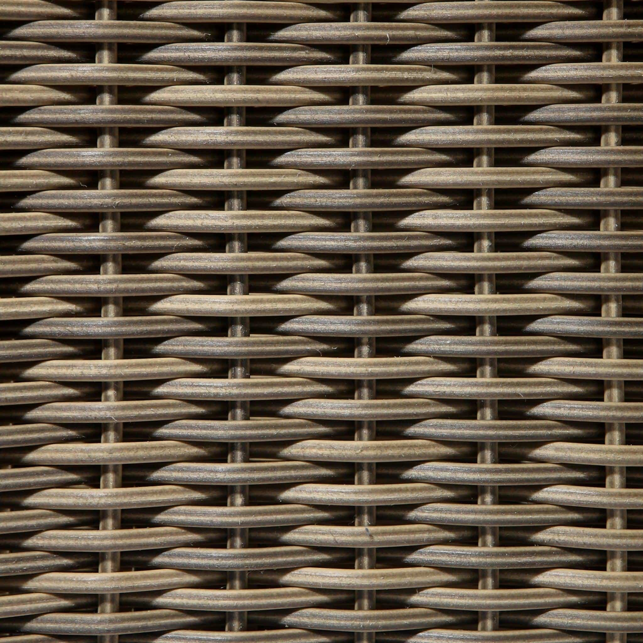 Rattan Effect Corner Set in Natural Weave – Layzee Living